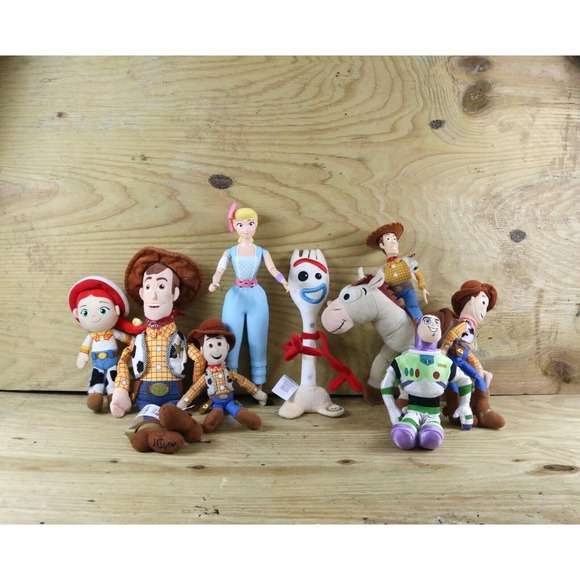 Disney | Toys | Disney Plush Toy Story Lot Of 8 Talking Bow Beep Plush ...